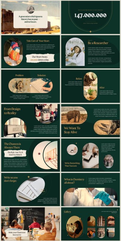 Template PowerPoint Estetik dan Elegan - Aestheta - Template Presentasi ...
