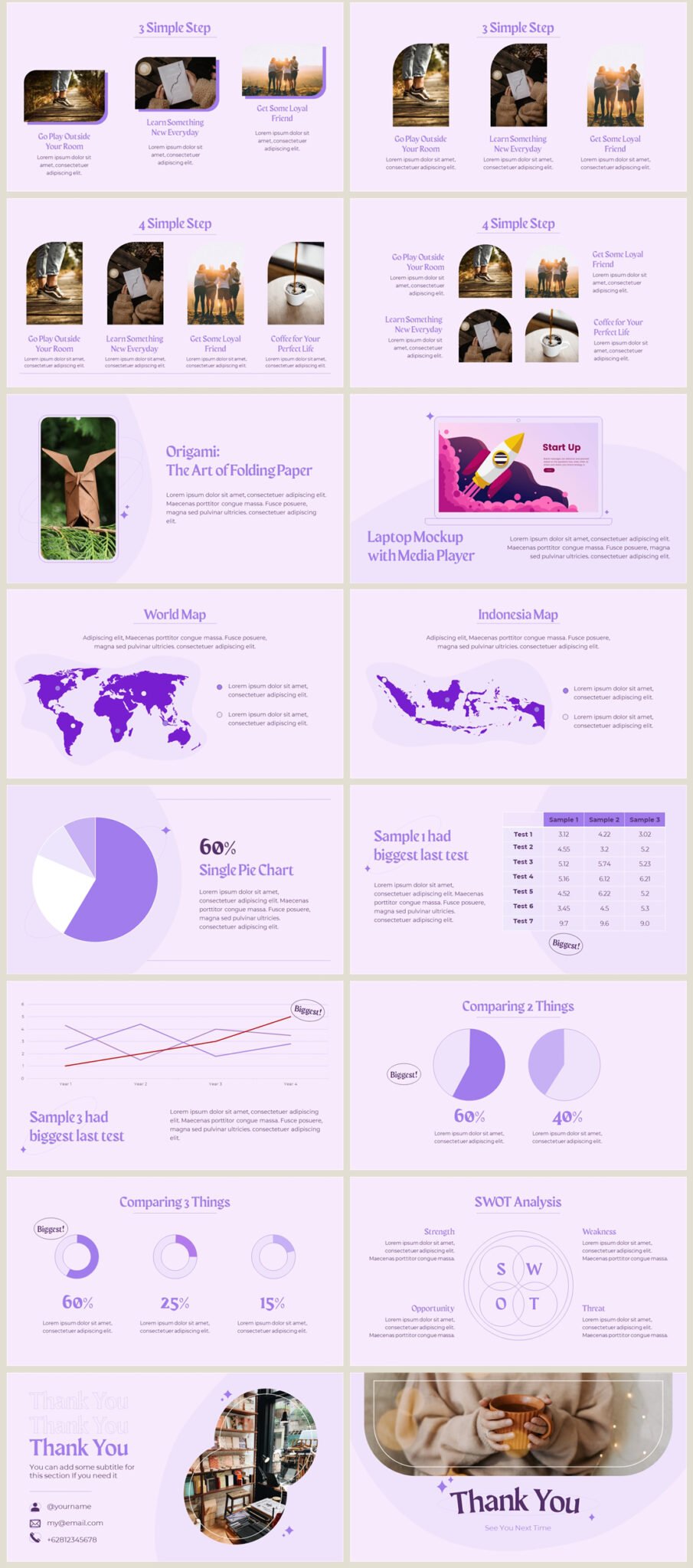 Template PowerPoint Estetik dan Elegan - Aestheta - Template Presentasi ...